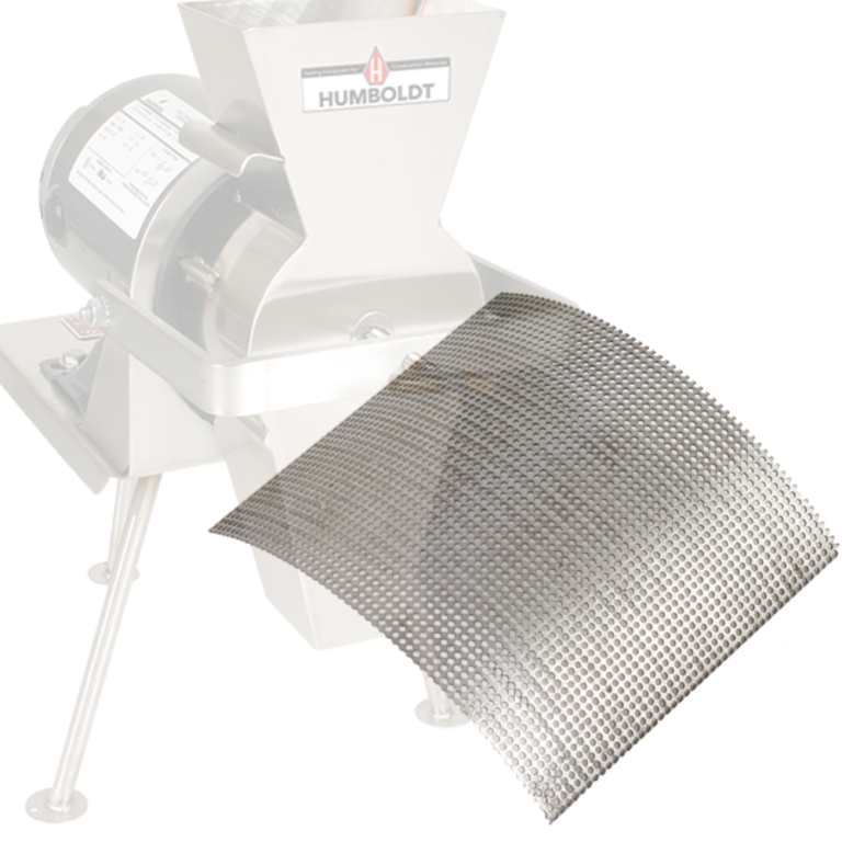 H-4199.D - Perforated Stainless Plate, 2mm, for Soil Grinder - Anditech