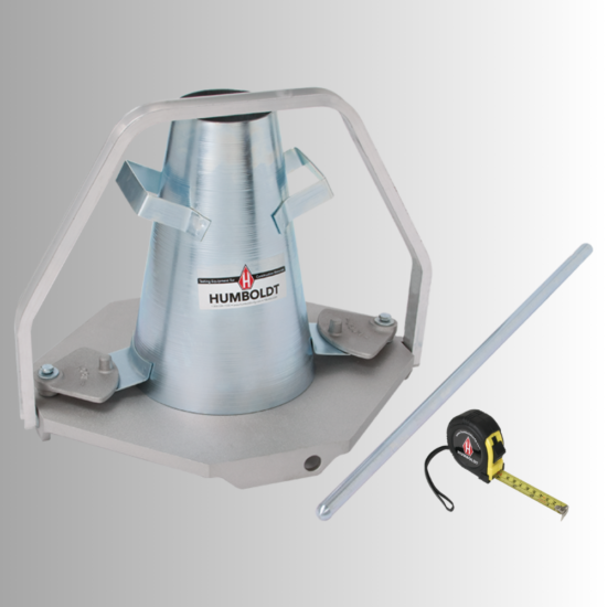 H-3637 - Humboldt Portable Slump Test Set (Standard) - Anditech